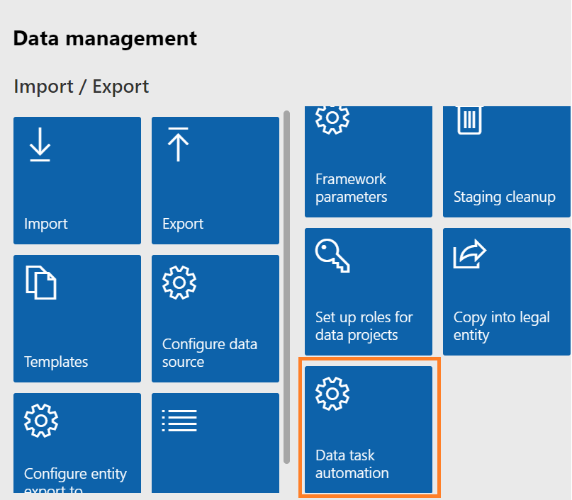 Data Task automation in D365 Finance and Operations – Azure Integration ...