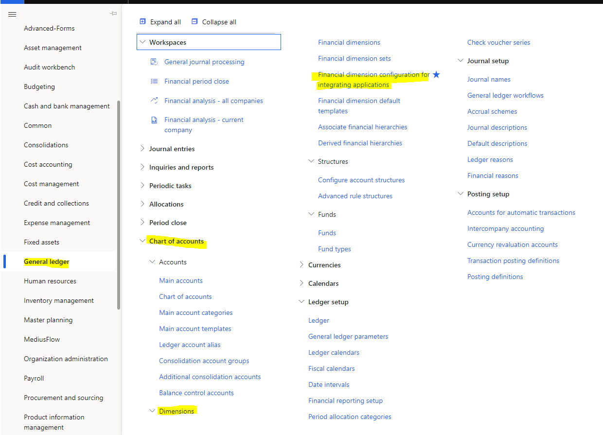D365 FO: Set financial dimension value using oData – Azure Integration ...